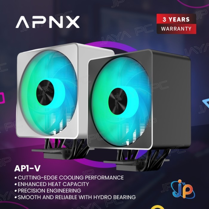 Apnx AP1-V ARGB - CPU Air Cooler Fan Intel & AMD | Shopee Malaysia