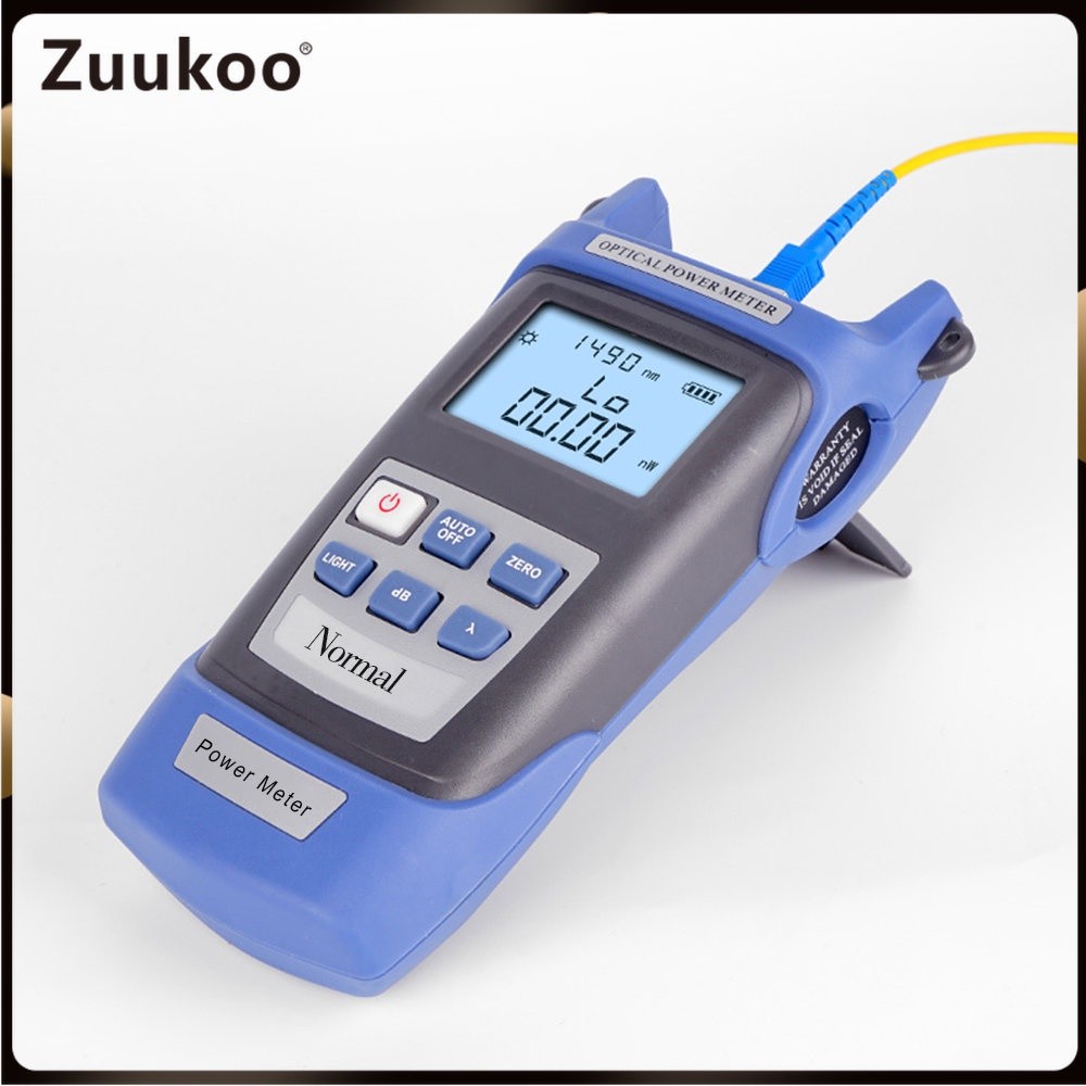 Fiber Optical Power Meter with Light Source SC FC Connector Optic Test ...