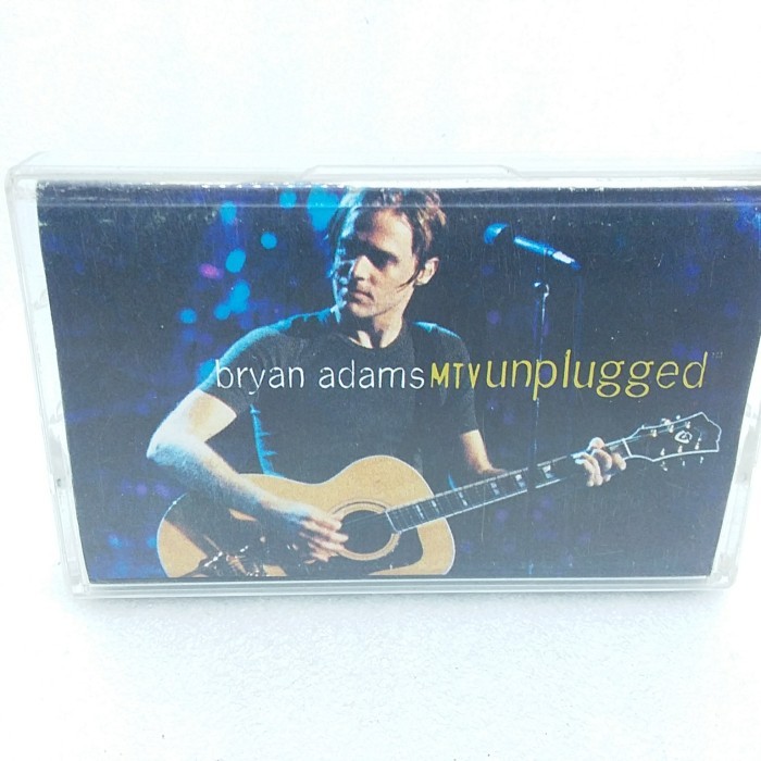 Bryan adams tape cassette - mtv unplugged | Shopee Malaysia