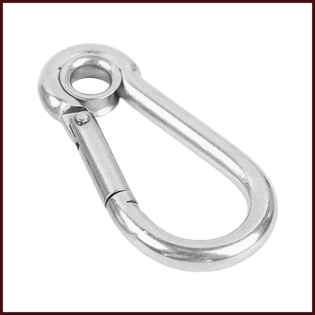 Spring Snap Hook Portable Carabiner Clip Spring Snap Hooks Galvanized ...