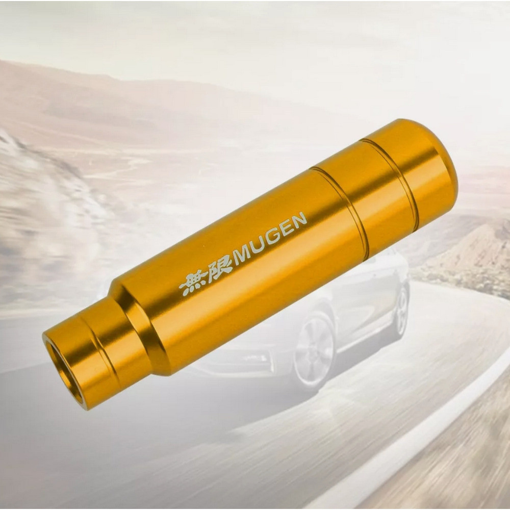 Aluminum GOLD Racing Car Gear Shift Knob Shifter Lever Head Universal ...