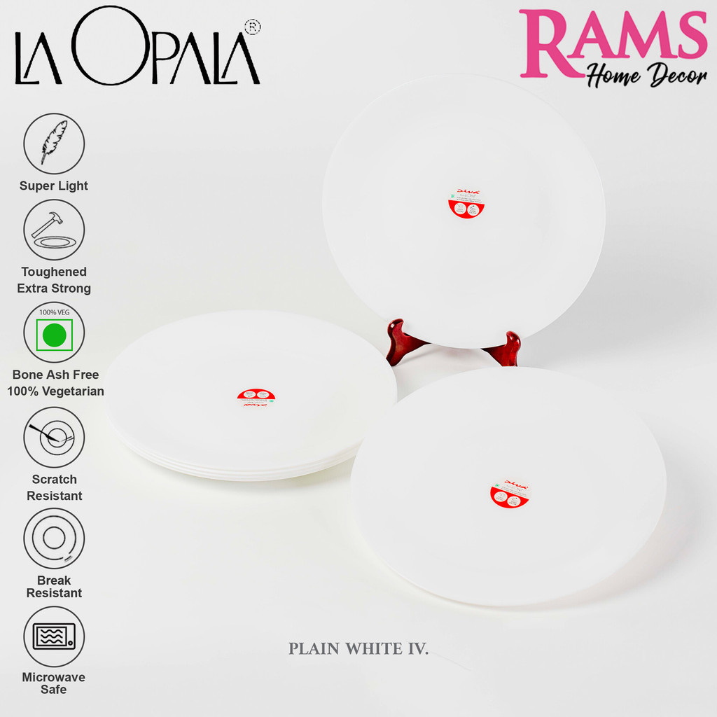 La Opala Opalware Dinner Plate / Dinnerware / Plates / Set Pinggan ...