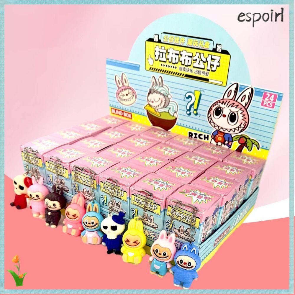 ESPOIR 24box/set Baby Three Keychain Box, Butter Bear PVC Toys, The ...