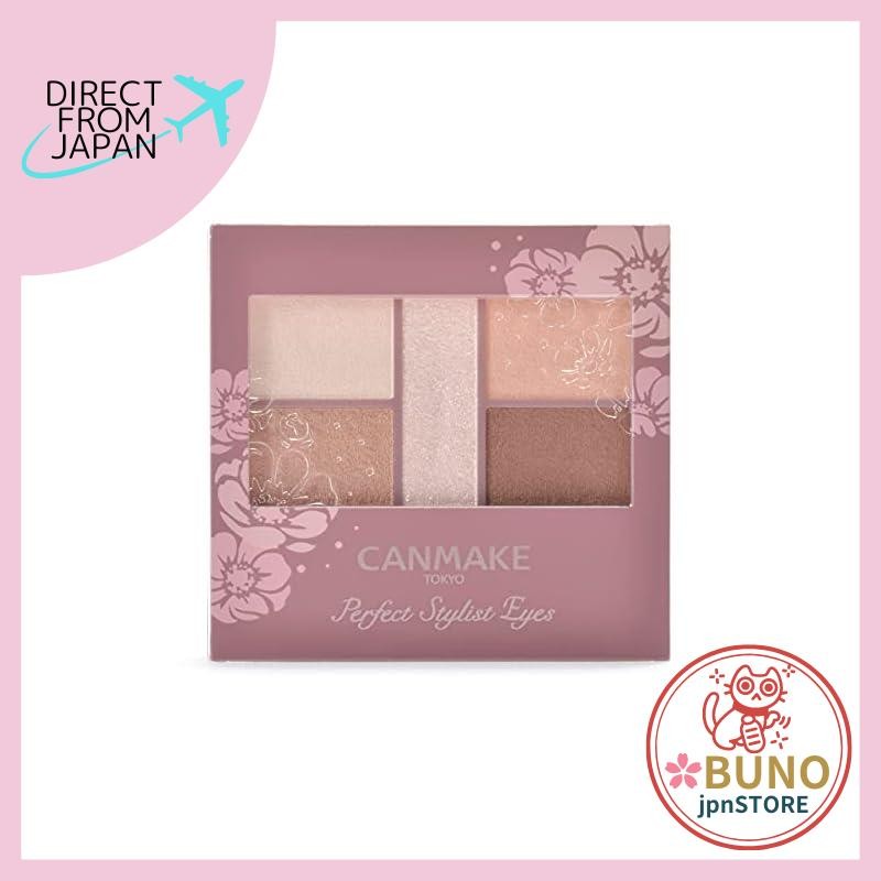 Canmake Perfect Stylist Eyes v02 Eyeshadow 02 Baby Beige 3.0g (x 1) | Shopee Malaysia