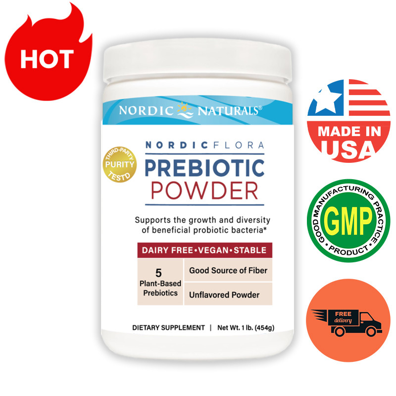 Nordic Flora, Prebiotic Powder Promote digestion, improve constipation ...
