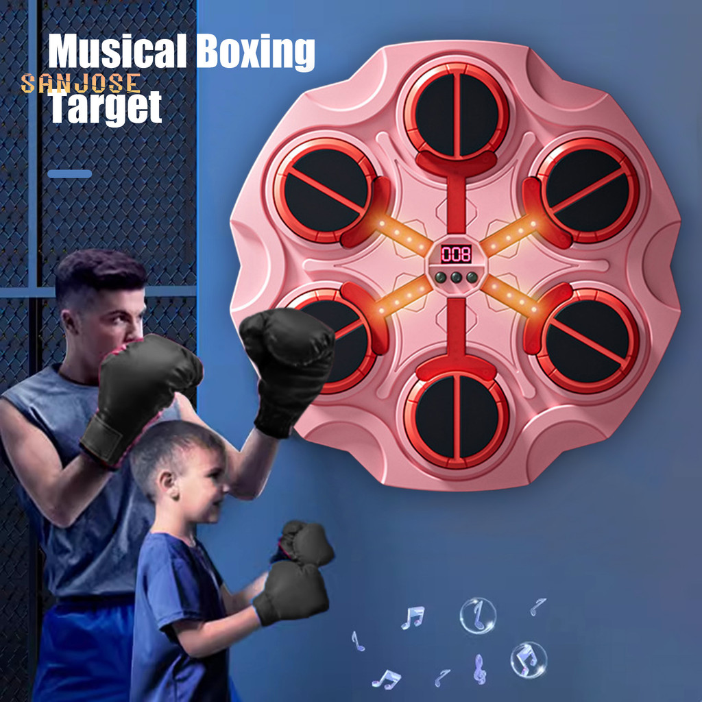 SJS-Musical Boxing Target with Light Effect Bluetooth-compatible ...