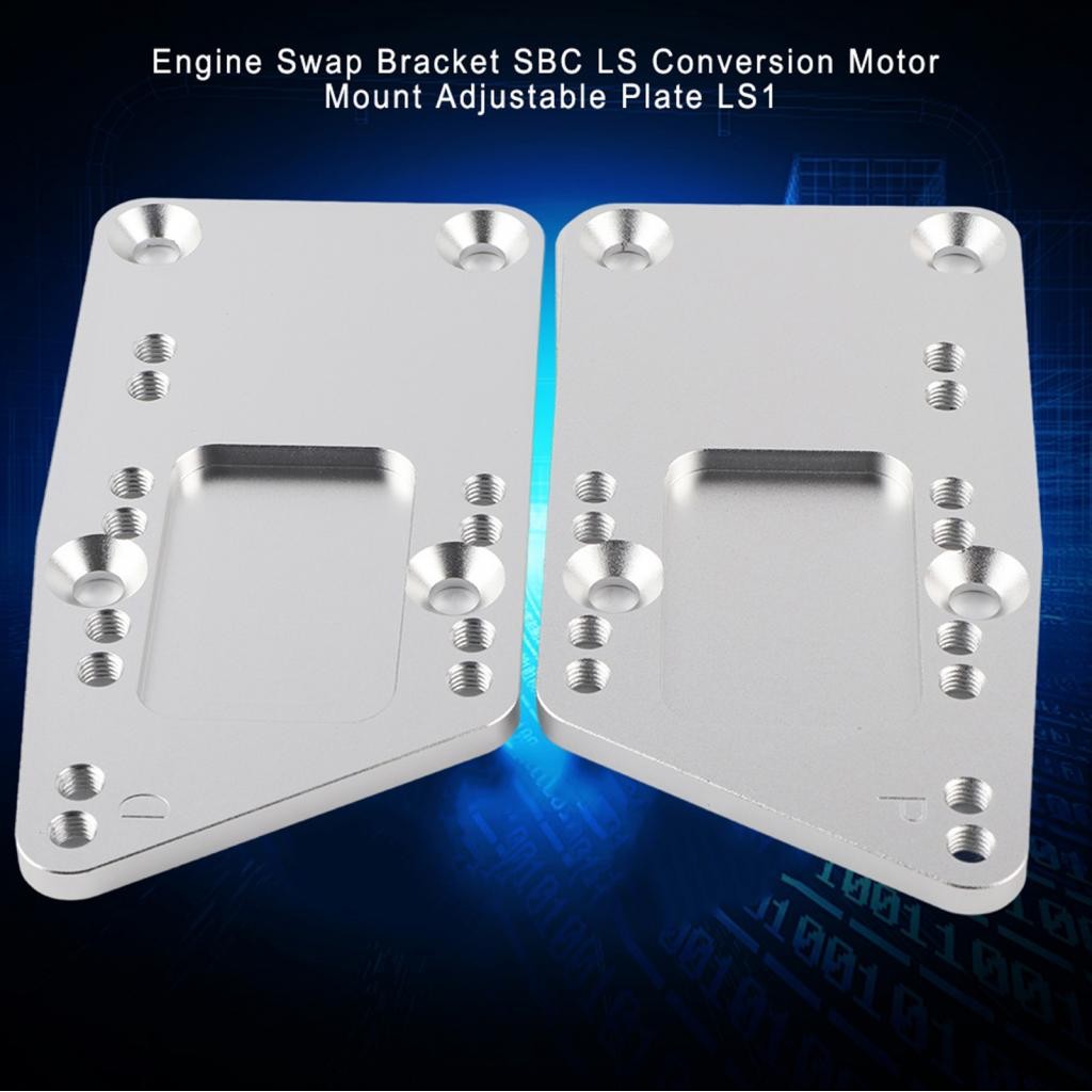 Sudi Engine Swap Bracket LS Conversion Motor Mount Adjustable Plate LS1 ...