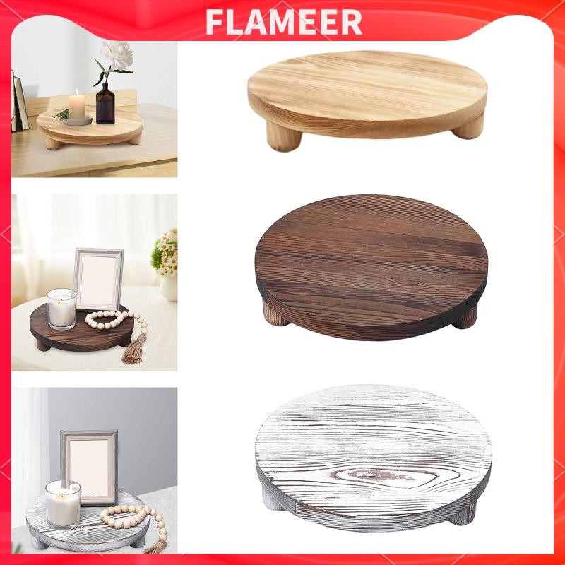 [FlameerMY] Wooden Riser Stand Decorative Riser Countertop Vintage ...