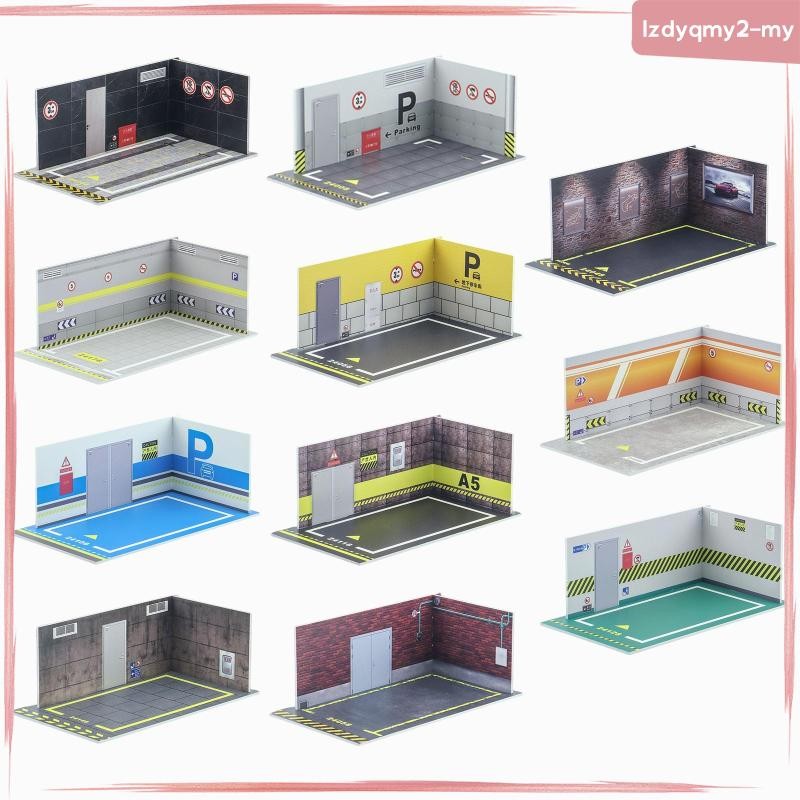 [LzdyqmyfaMY] Car Model Parking /24 Parking Lot DIY Toy Car Garage for ...
