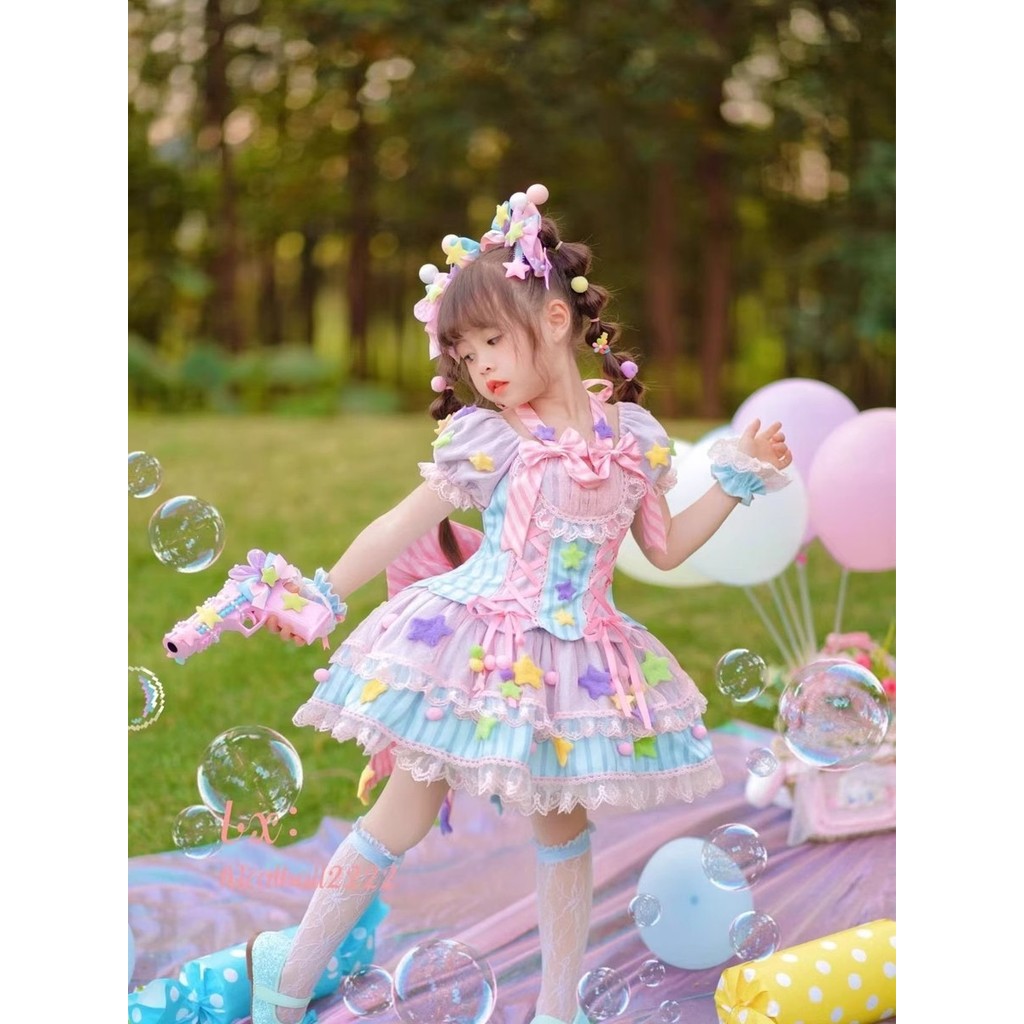 4.28 Princess Dress cos Clothing Children Dress Girls Lolita | Shopee ...