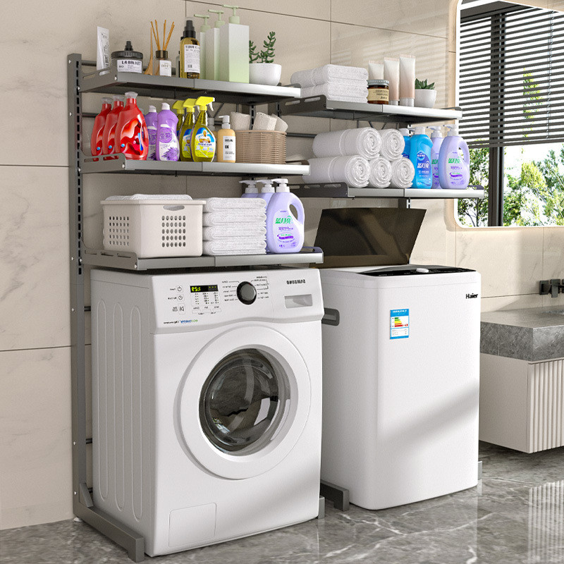 Bathroom Toilet Retractable Adjustable Clamshell Washing Machine Top ...