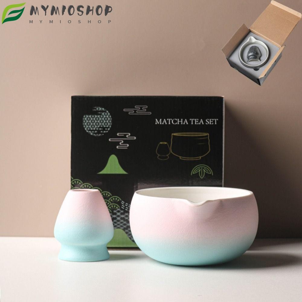 MIOSHOP Matcha Bowl, High Temperature Resistant Ceramic Matcha Tea Set ...