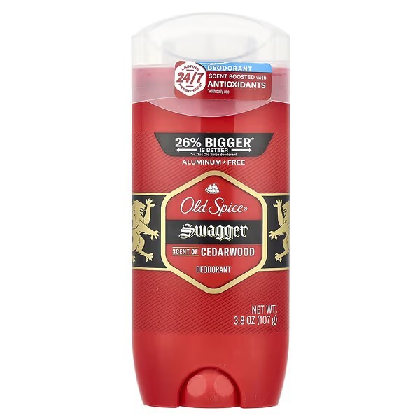 Old Spice, Swagger Deodorant, Cedarwood, 3.8 oz (107 g) | Shopee Malaysia