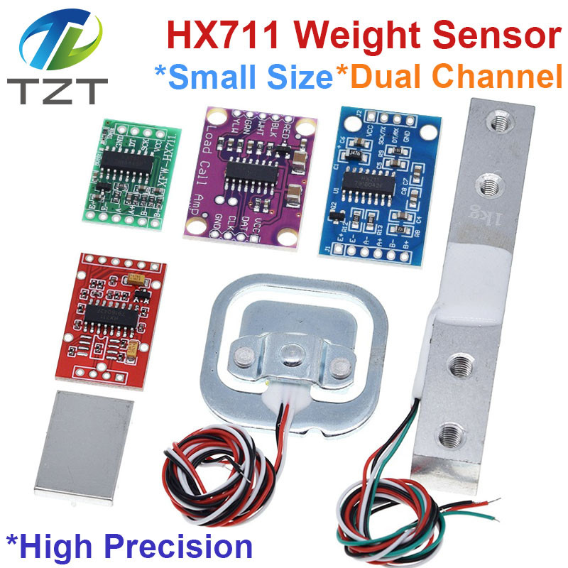 Load Cell 1KG 5KG 10KG 20KG HX711 AD Module Weight Sensor Electronic ...