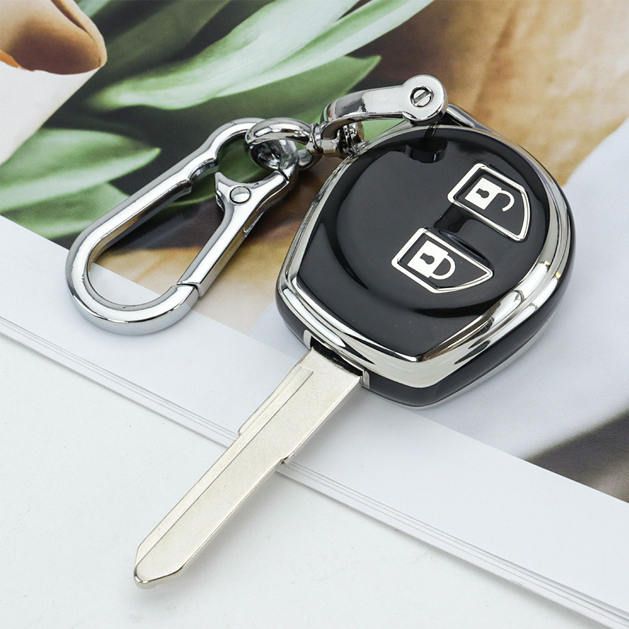 Tpu car Key Fob Cover case With Keychain, Soft TPU Key Case For Suzuki ...