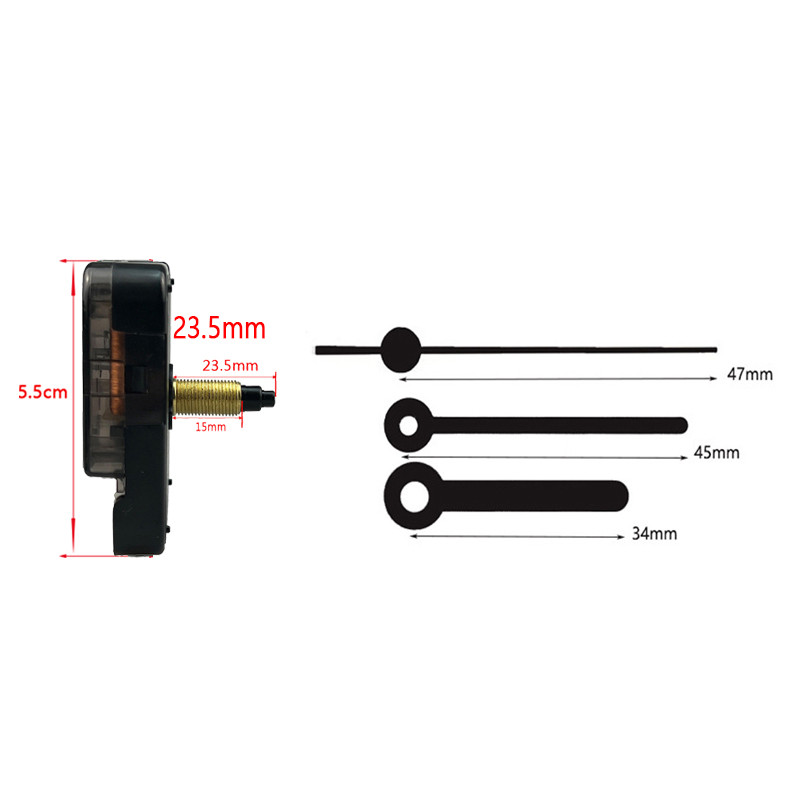 Sun Silent Movement Seiko Axis 12888 Movement diy Small Pointer Quartz ...