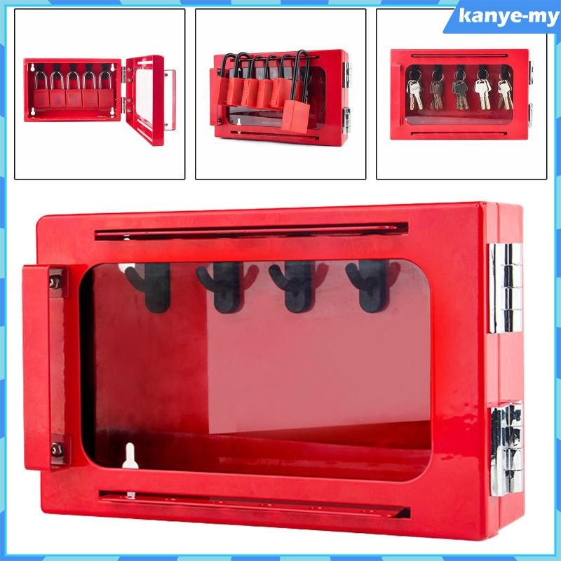 [KY] Lockout Tagout Station Group Lock Box, Industrial,Portable Storage ...