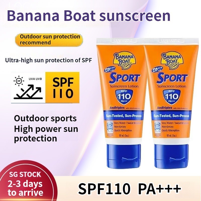 10.25【 Super Sun Protection 】Banana Boat Sports Sunscreen SPF110 PA ...