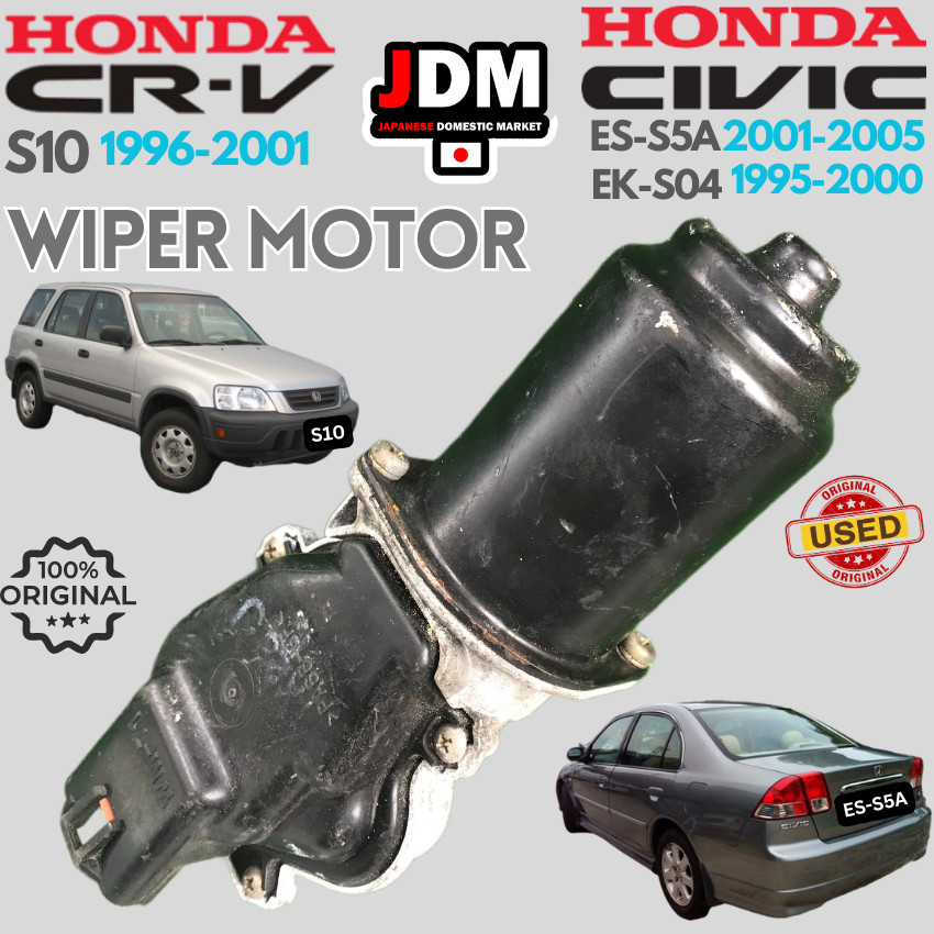 Wiper Motor Fit For HONDA CR-V S10 HONDA Civic EK-S04 ES-S5A Original ...