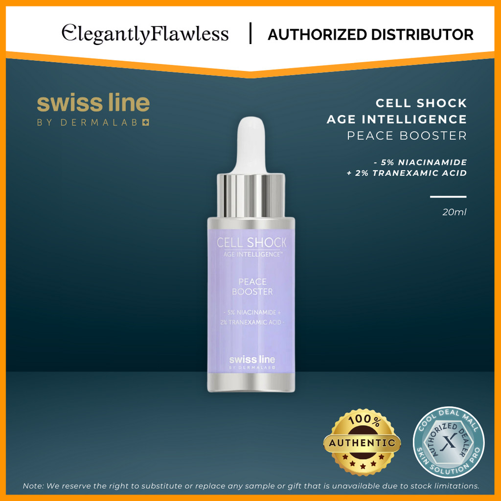 Swissline Cell Shock Age Intelligence Peace Booster - 5% Niacinamide ...