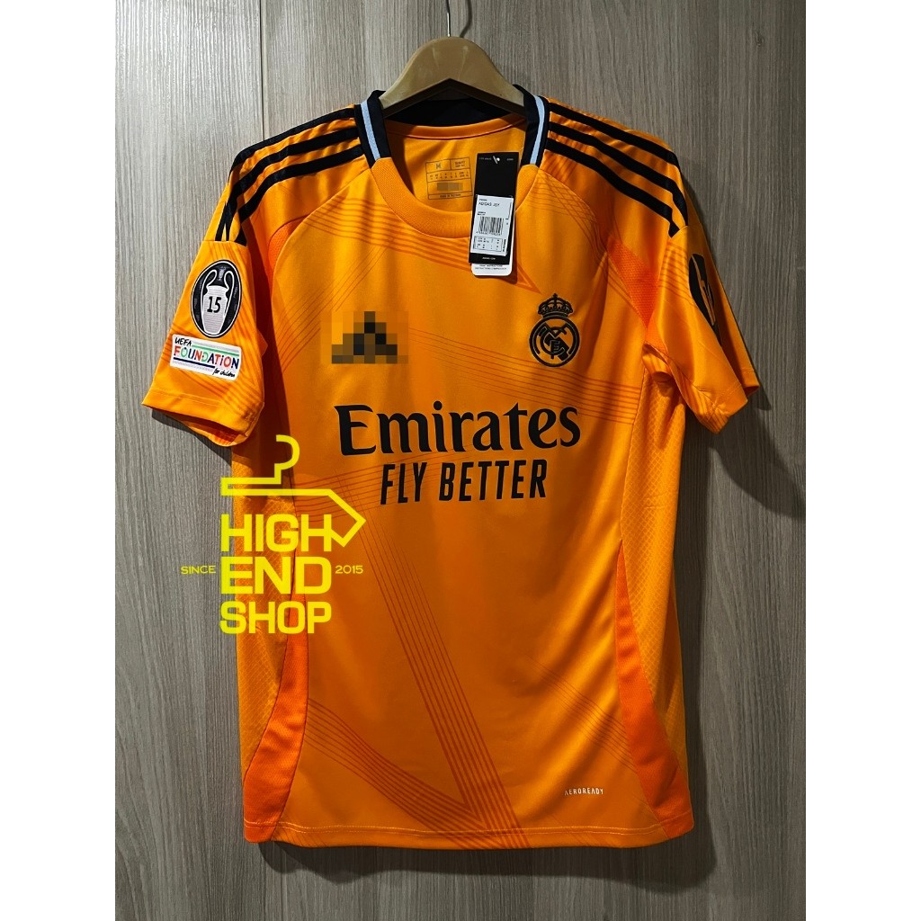 !! 2024/25 Jersey [Ball Fans Grade] Real Madrid Away Blank Or With Am And Name Number | Shopee ...