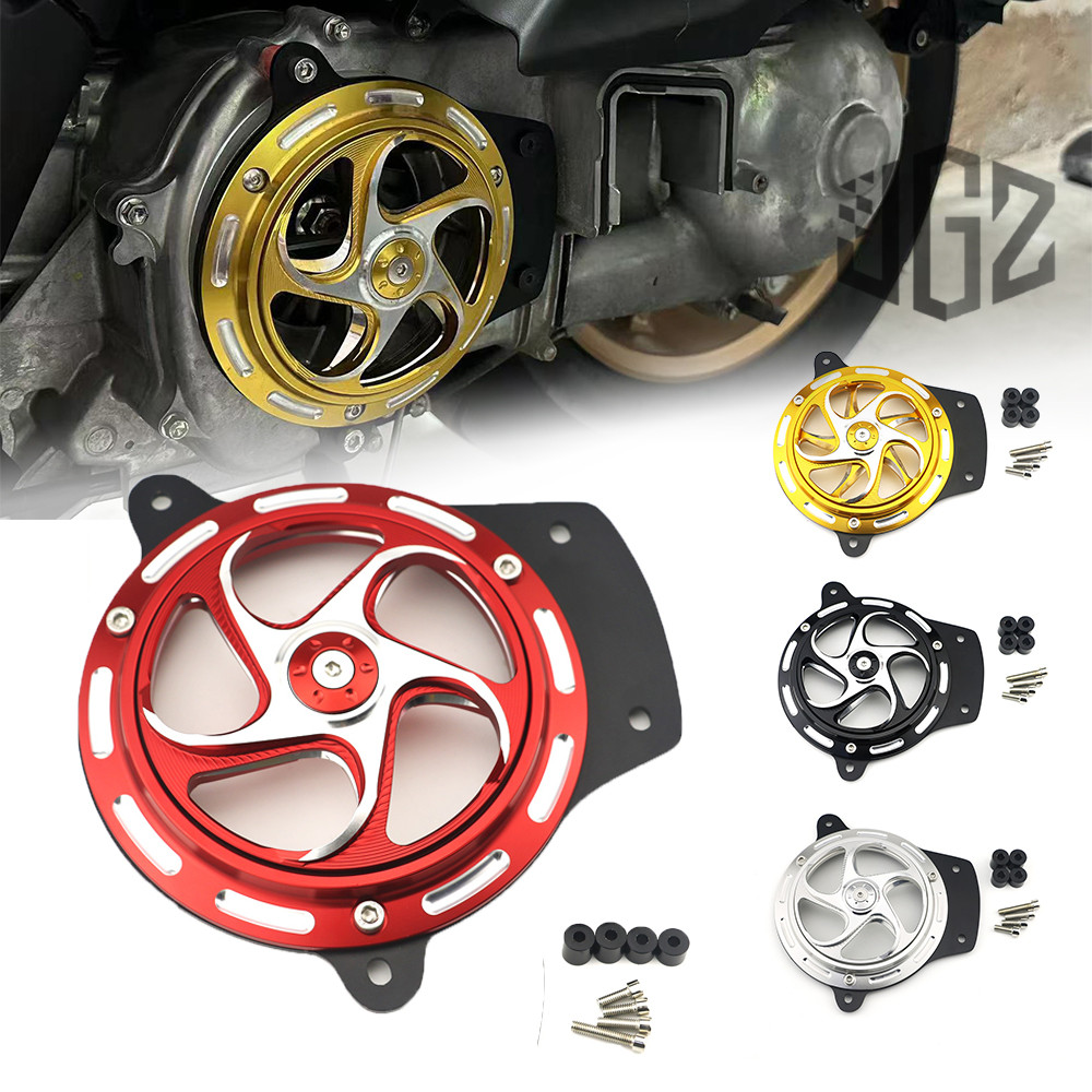 For YAMAHA NMAX NVX 155 Fan Cover Motorcycle CNC Air Filter Spinner ...