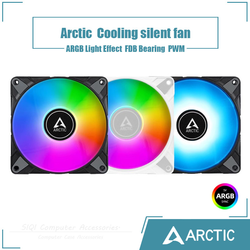 Arctic P12 PWM PST ARGB P14 PWM PST ARGB Cooling silent fan PWM speed ...
