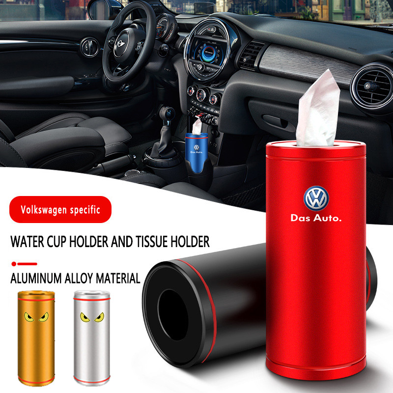 Volkswagen Car Mounted Tissue Box,Creative Aluminum Alloy Tissue Tube ...