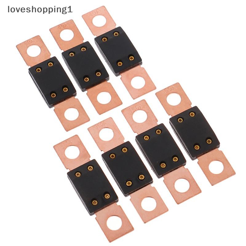 loveshopping1 Car Fuse MEGA Bolt-on Fuse Blow A Fuse Blade Fuse 40A 80A ...
