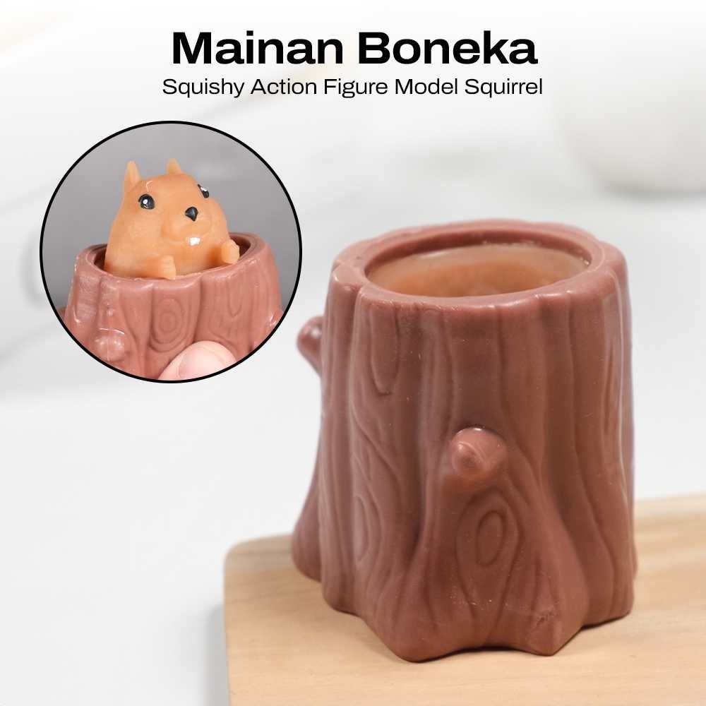 Jimitu Squishy Action Figure Doll Toy Squirrel Model - JT02 X SNAP ...