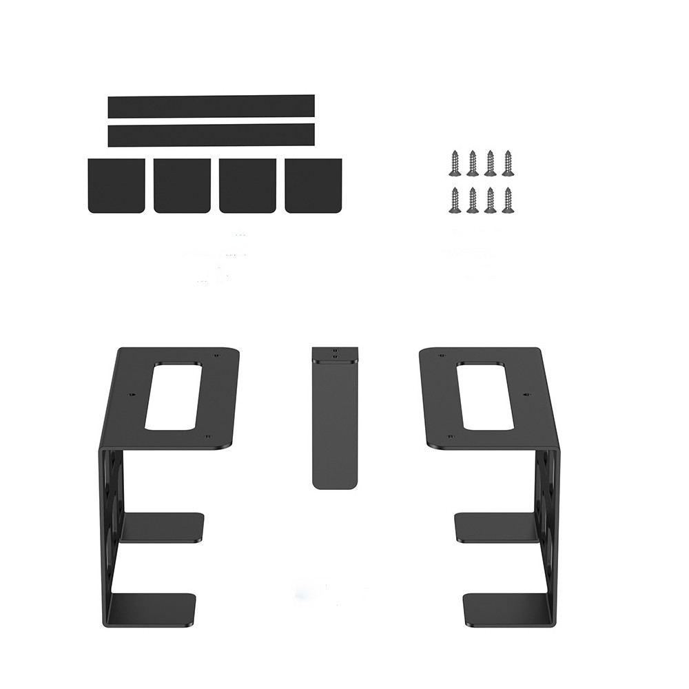 Universal Under Desk Storage Stand, Under Table Hidden Docking Station ...