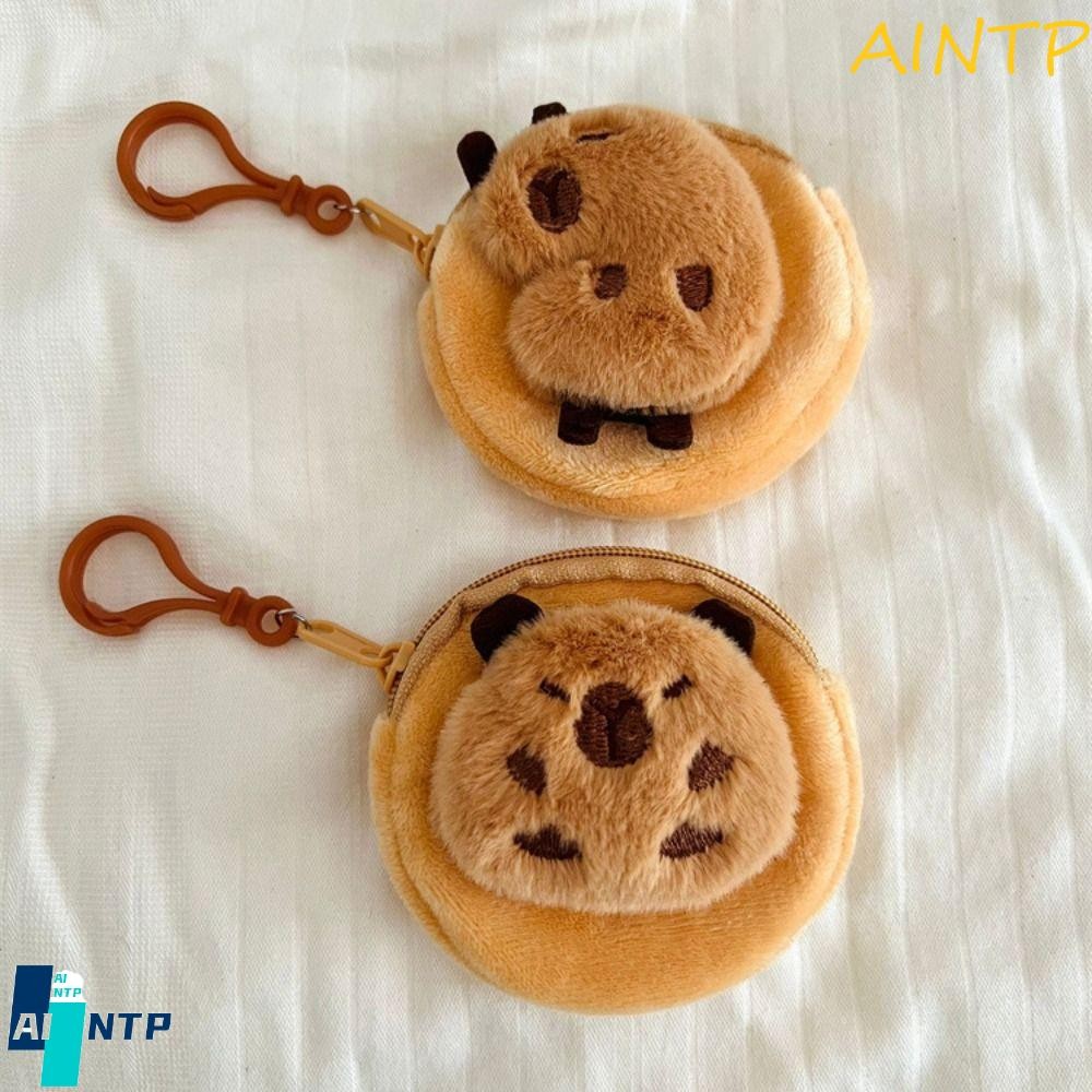 AINTP Capybara Plush Coin Purse, Cartoon Animal Ugly Doll Small ...