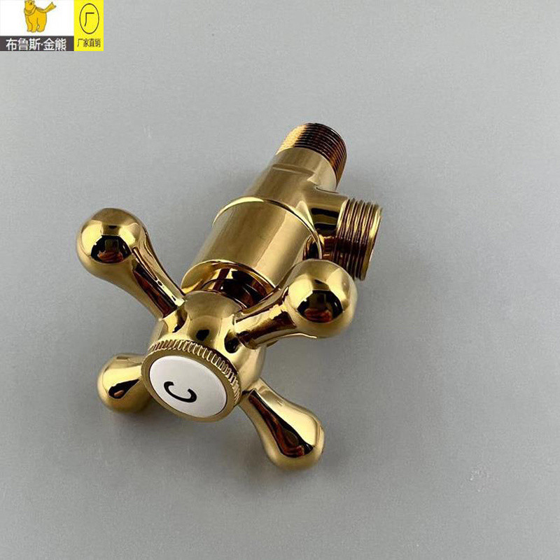 European Style Triangle Valve Hot and Cold Water Stop Valve Universal ...