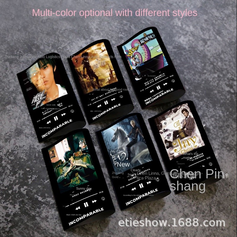 Jay Chou Lyrics Bumper Stickers Jay Lun Peripheral Washed Mark Creative ...