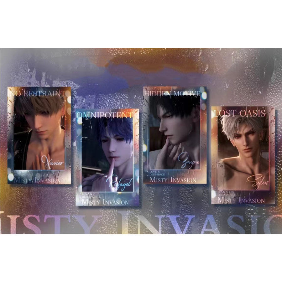 New Love and Deep Space Peripheral Collection Card By Xavier Zayne ...