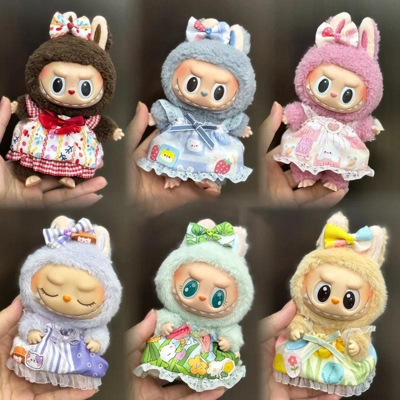 Labubu Clothes Outfit Accessories For 17cm Labubu V2 V1 Plush Idol Doll ...