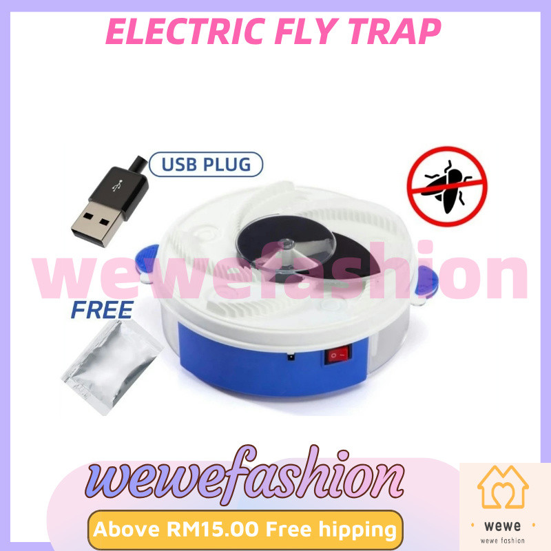 Insect Traps Automatic Fly Trap USB Perangkap Lalat Electric USB ...