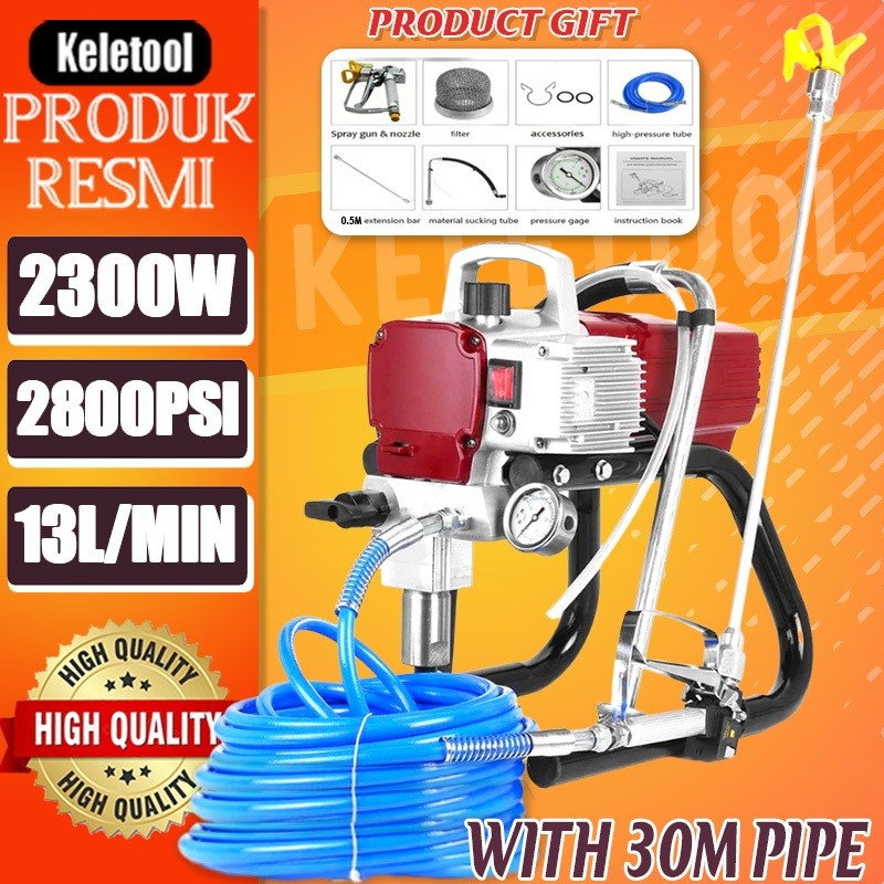 3500w airless spray paint machine wall spray paint machine electric ...