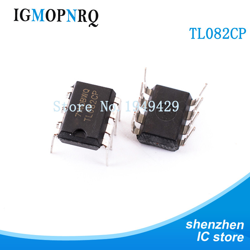 10PCS/lot TL082CP DIP-8 TL082 TL082CN Operational amplifier op amp JFET Input Low Noise | Shopee ...