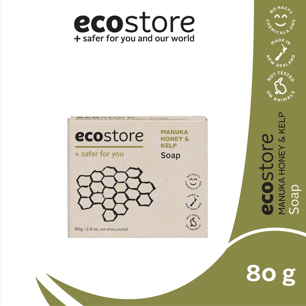 EcoStore Manuka Honey & Kelp Soap (80g) | Shopee Malaysia