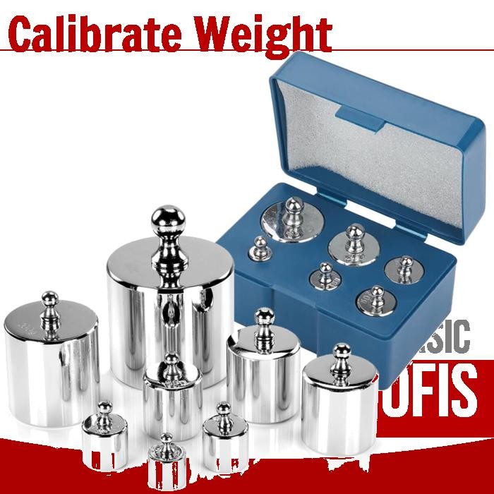 Scale Weights Calibration Tool Set Calibrate 100g 200g 500g with Box ...