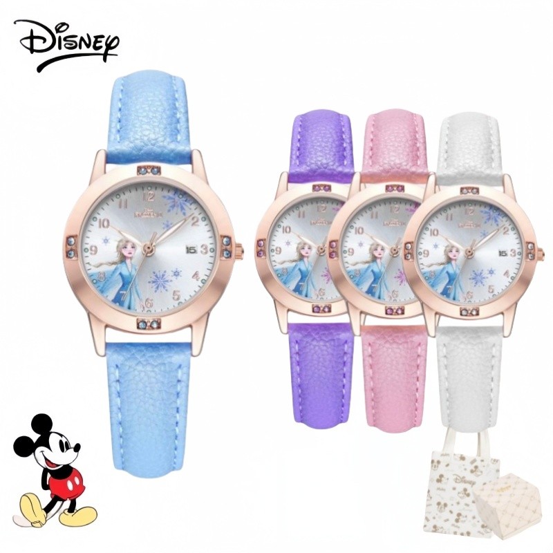 Disney Princess Series Frozen Belt Quartz Watch SF-54200 | Shopee Malaysia
