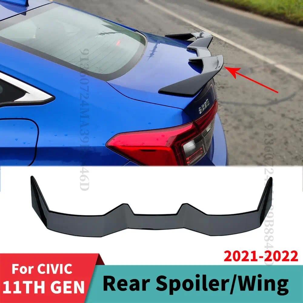 Deflector Styling Splitter Boot Lip Rear Sport Spoiler Wing For Honda ...