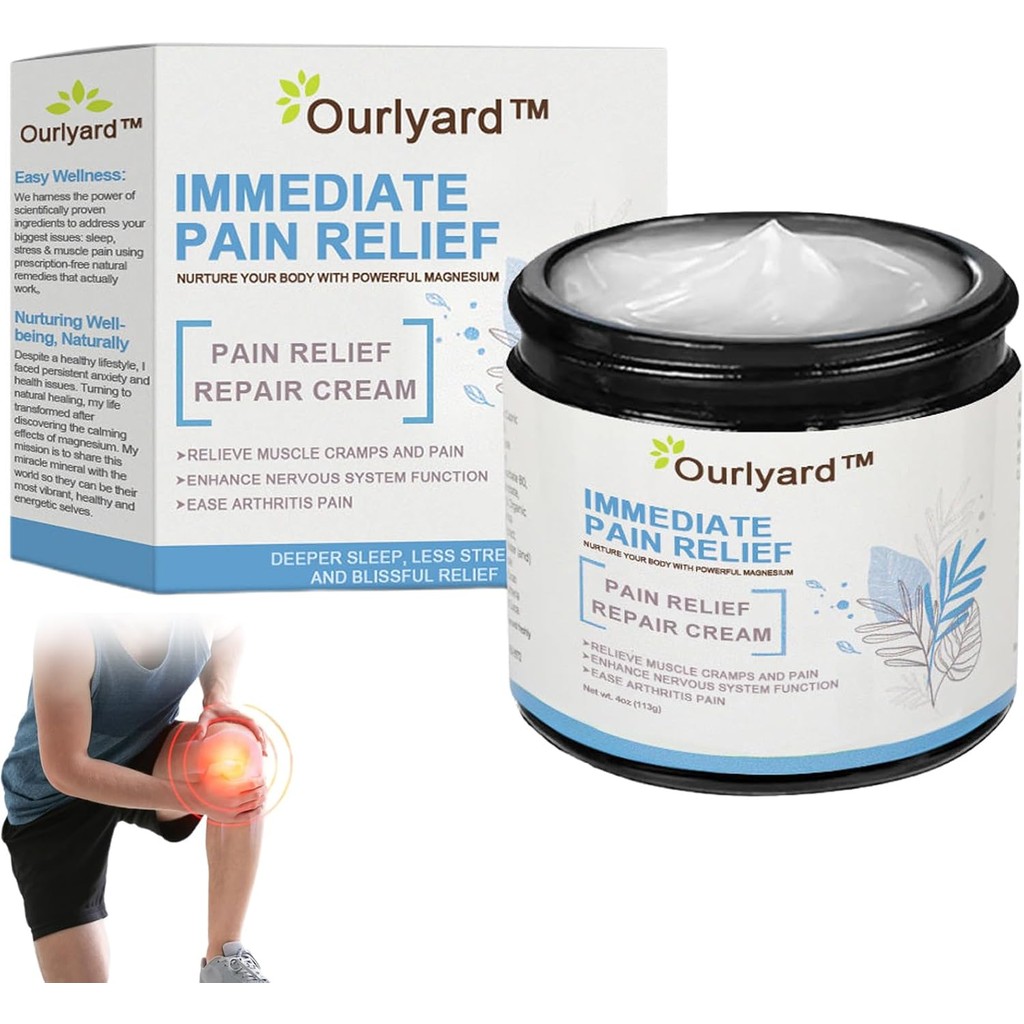 Ourlyard Magnesium Pain Healing Bone Cream, Professional Joint Repair ...