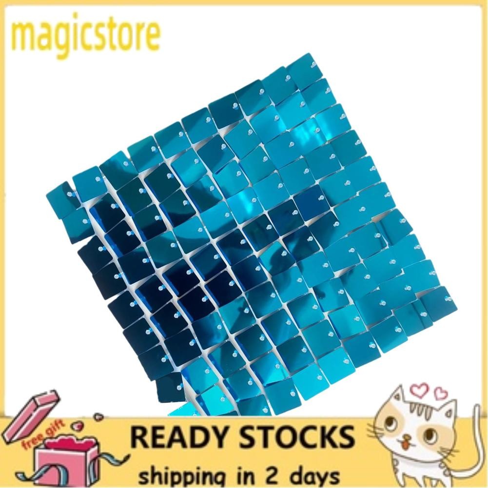 Magicstore Shimmer Wall Panels Translucent Sequin Backdrop for Birthday ...