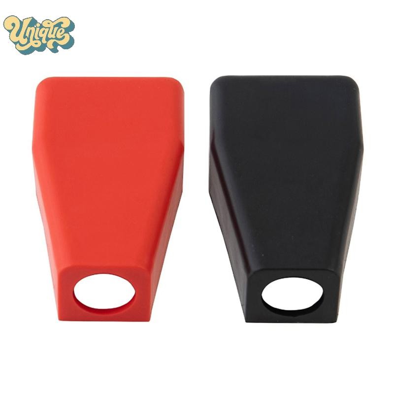 (Unique) 2pcs Terminal Covers Positive Negative Top Post Cap Protection ...