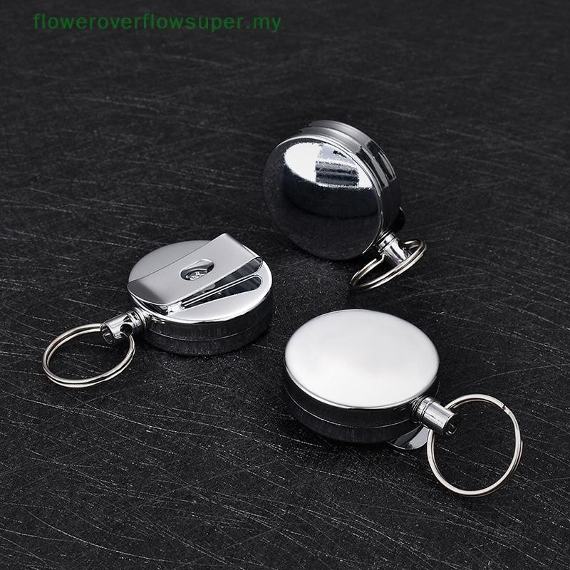 FSMY Automatic Retractable Key Chain Easy To Pull Off Anti-Loss High ...