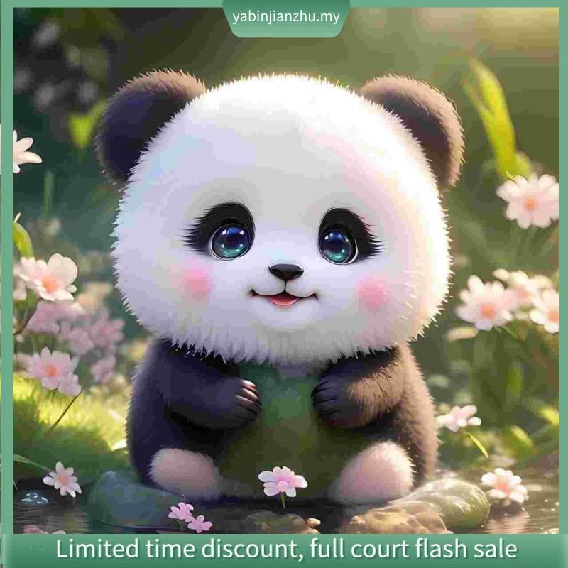 TWINKLE1 Bubu and Dudu Panda Plush Doll, Cartoon Panda Bear Doll Kawaii ...