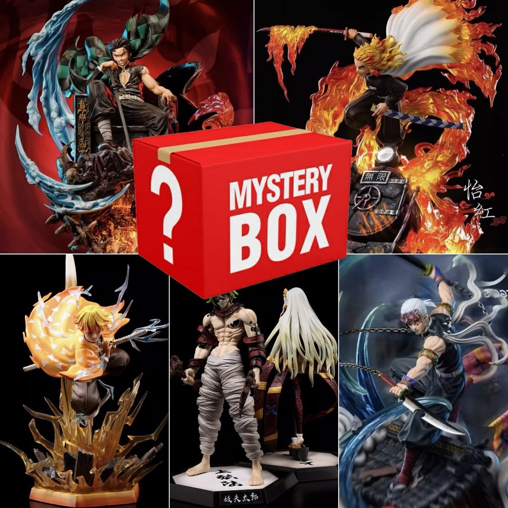 Surprise Box Blind Box Demon Slayer Zenitsu Kibutsuji Muzan Rui Sabito ...