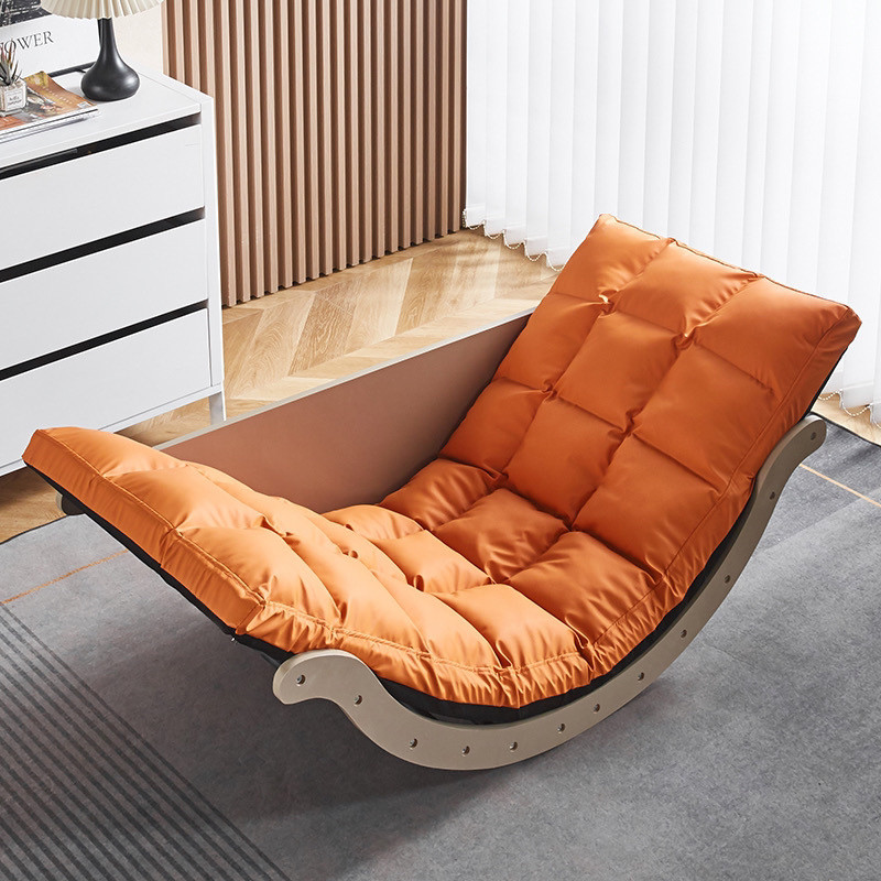 Lazy Sofa Rocking Chair Banana Boat Tatami Multi-Purpose ...